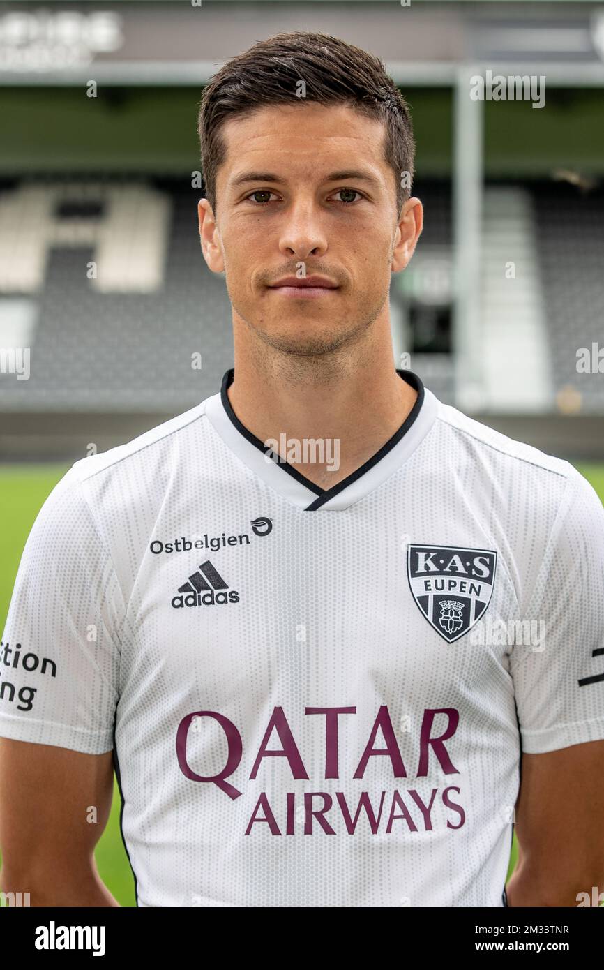 Eupen's Stef Peeters poses for the photographer, in marge of the 2020 ...