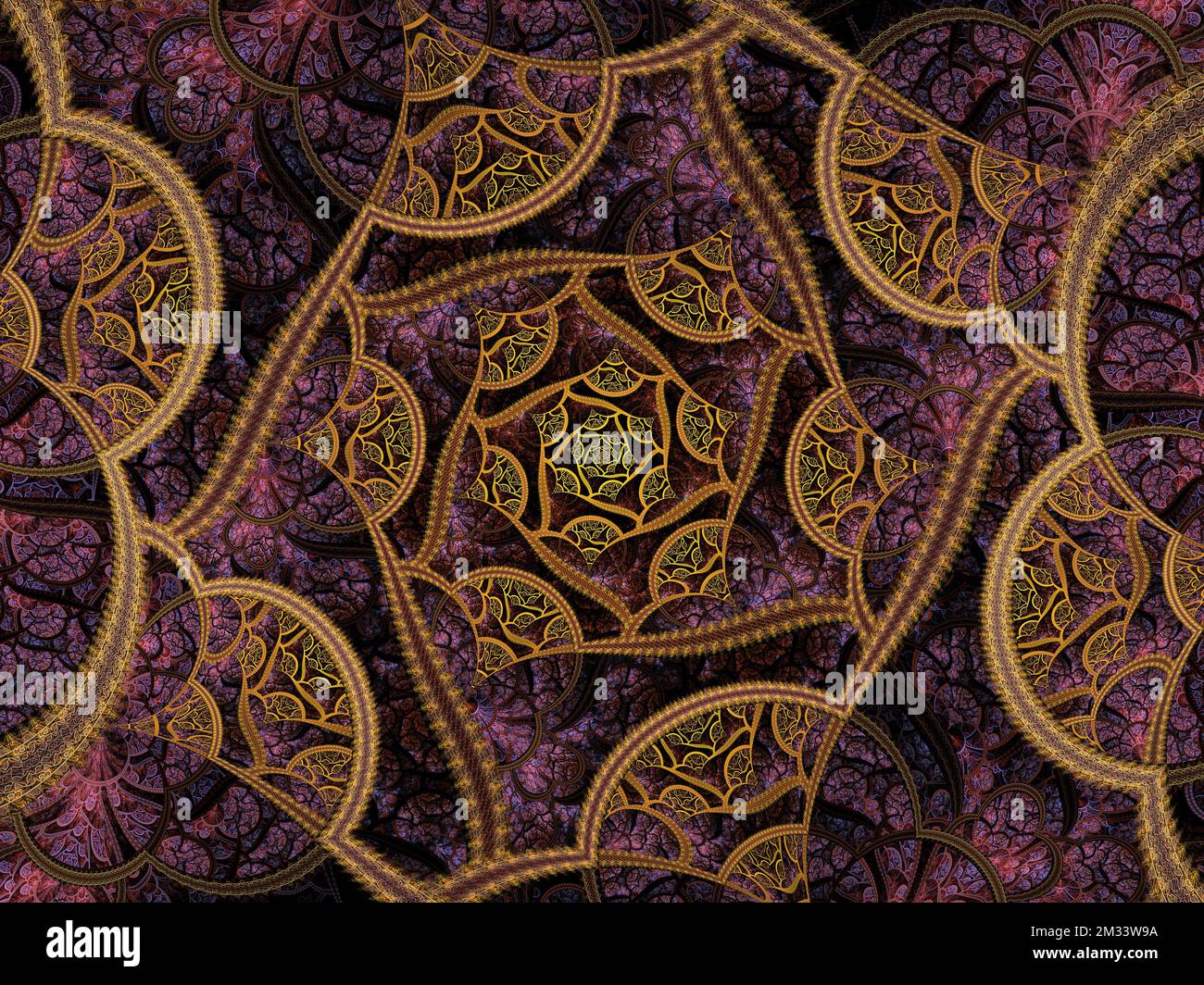 Purple geometric pattern hi-res stock photography and images - Alamy