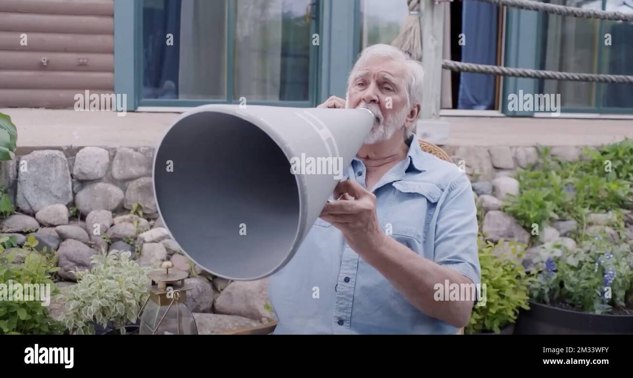 ANGRY NEIGHBORS, (aka LAPHAM RISING), Frank Langella, 2022. © Lionsgate ...