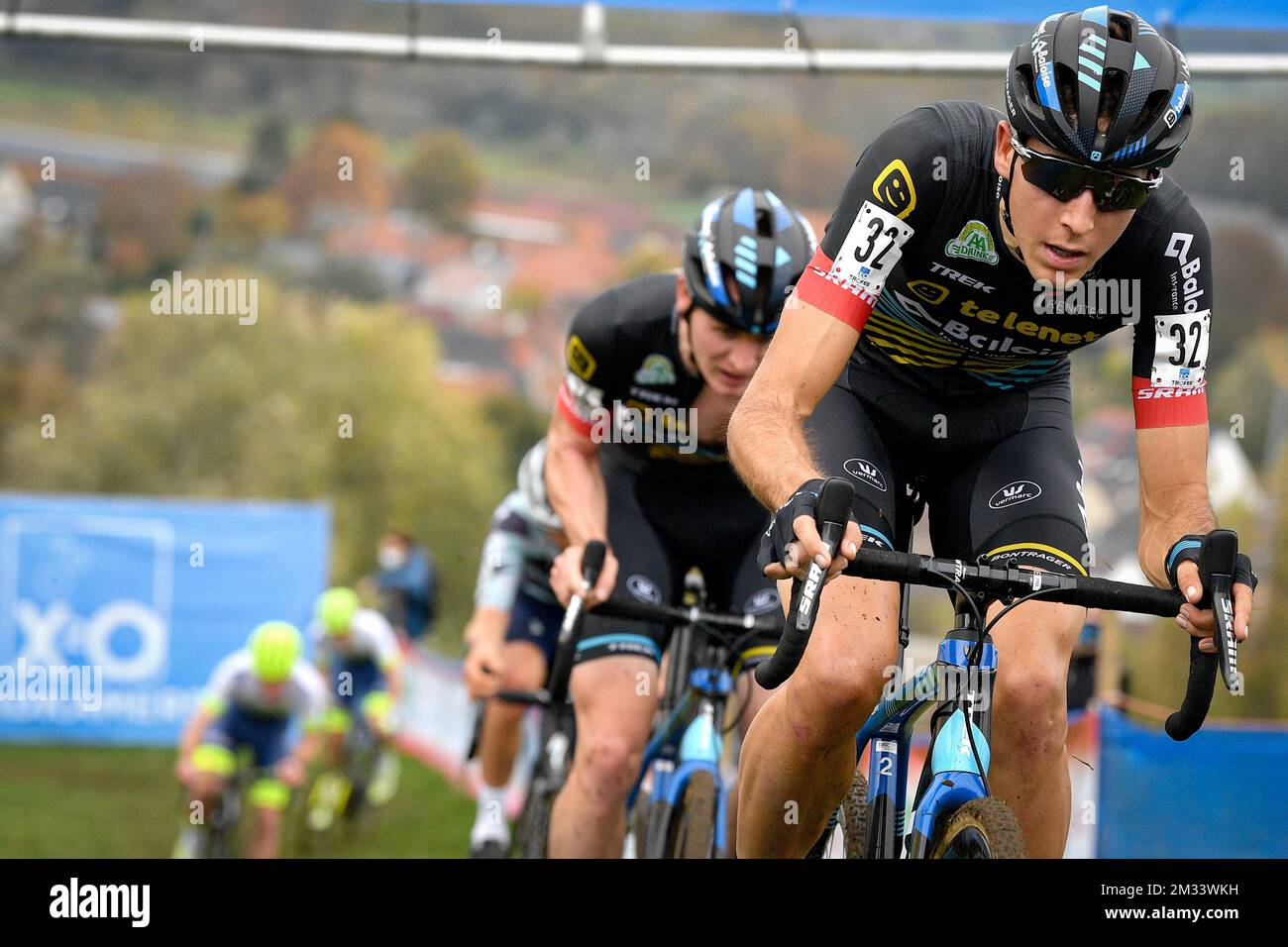 Belgian Nicolas Cleppe pictured in action during the Koppenbergcross ...