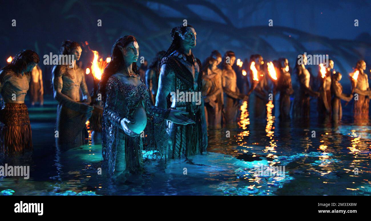 AVATAR: THE WAY OF WATER, (aka AVATAR 2), from left: Ronal (voice: Kate ...