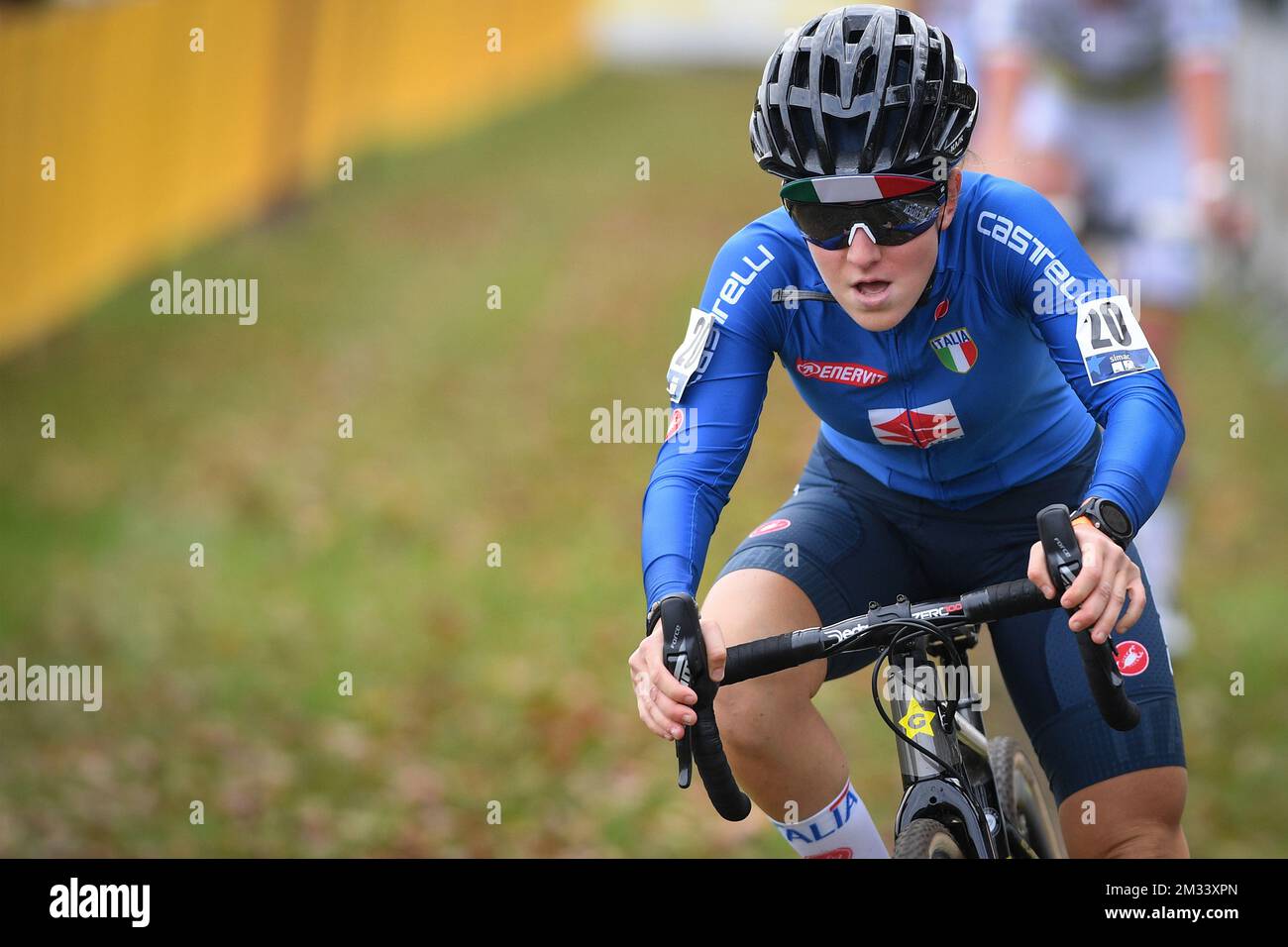 Italian Gaia Realini pictured in action during the Women under-23 race ...