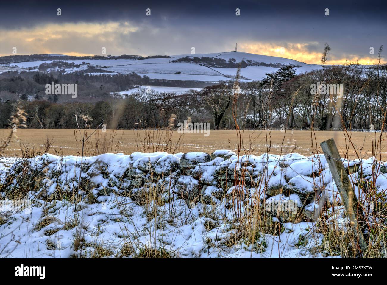 hill of alvah banff aberdeenshire scotland Stock Photo - Alamy