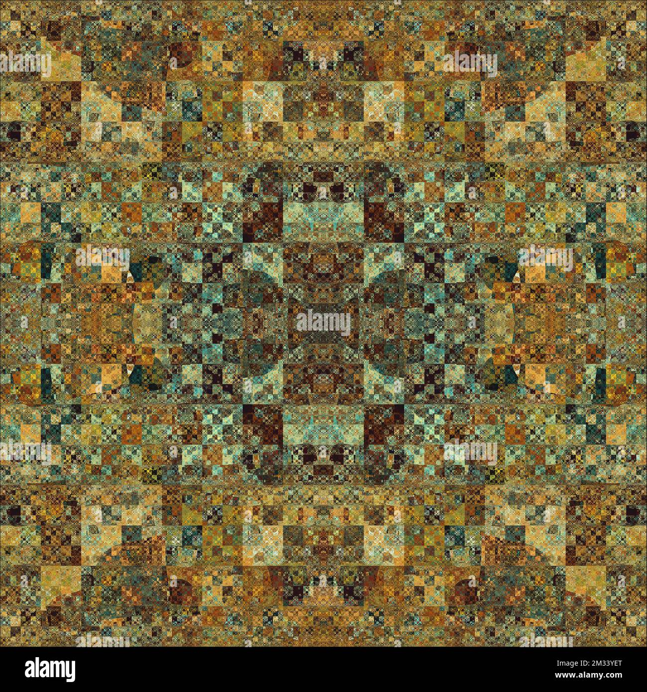 Earth Tones Abstract Art Stock Photo - Alamy