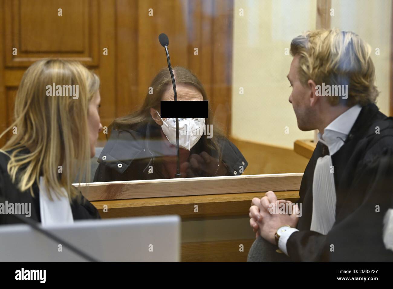 Lawyer Anouck Paquier, Alinda Van Der Cruysen and Lawyer Nick Heinen ...