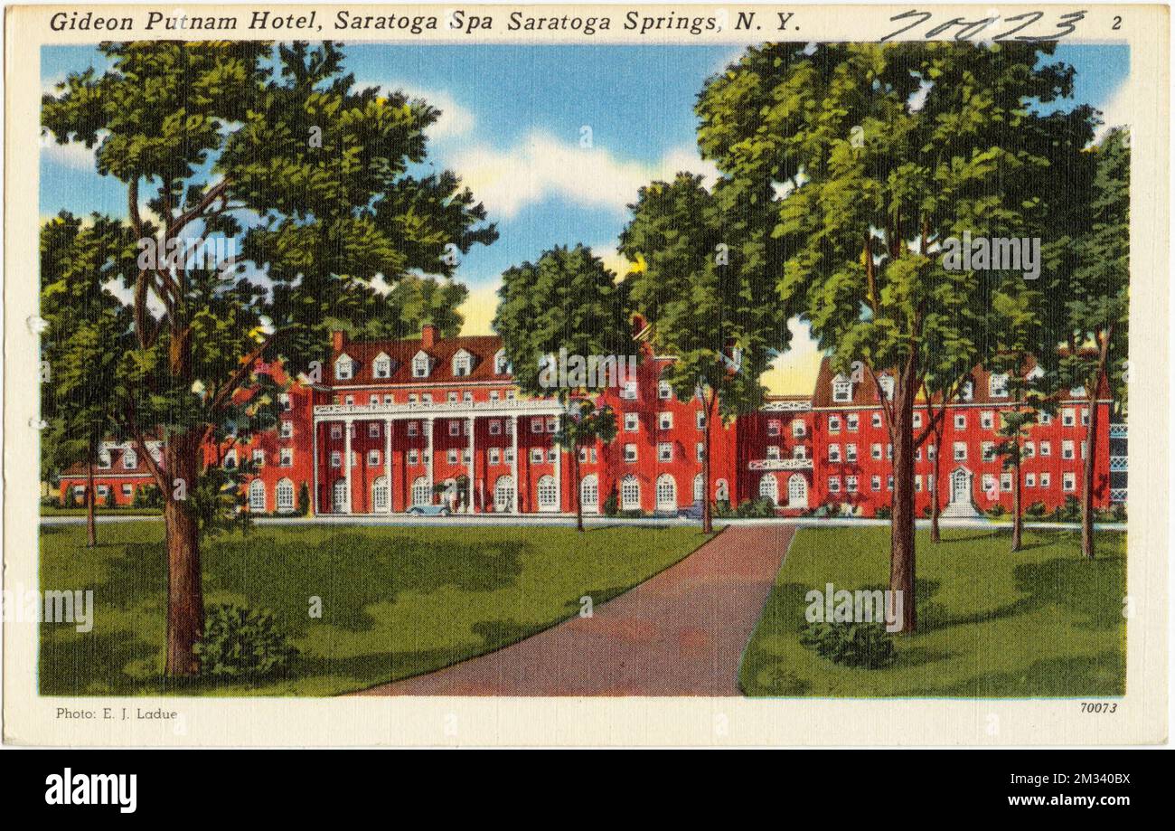 Gideon Putnam Hotel, Saratoga Spa, Saratoga Springs, N. Y. , Hotels ...