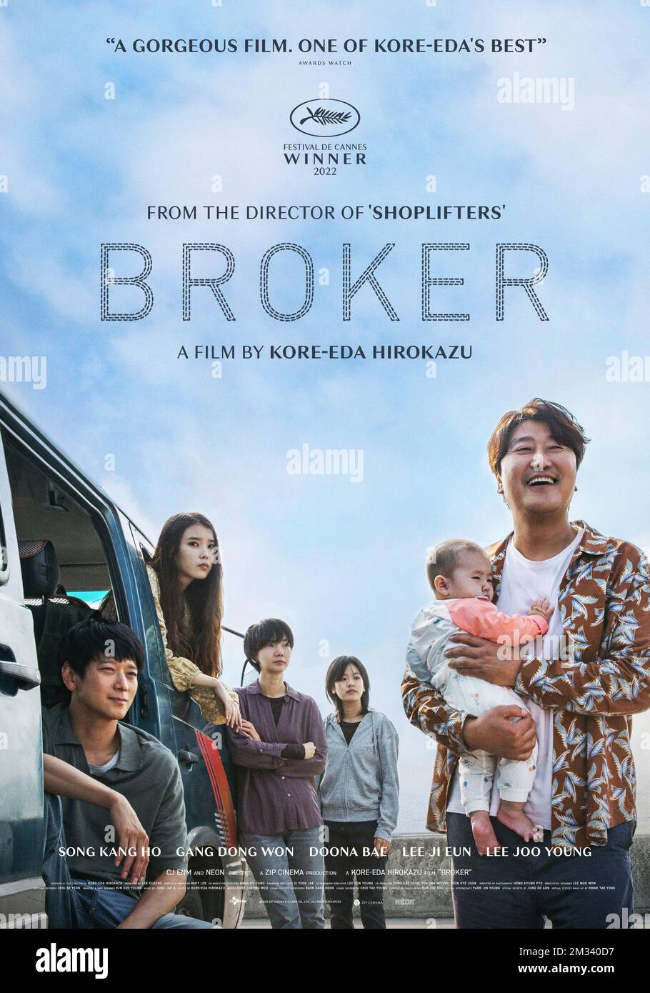 BROKER, (aka BEUROKEO), poster, from left: GANG Dong-won, LEE Ji-eun,, Doona BAE, LEE Joo-young ...
