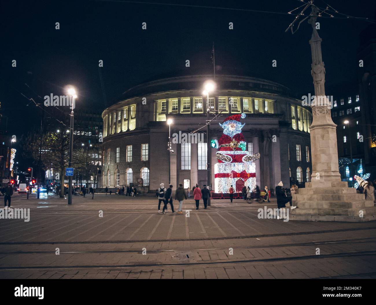 Manchester central library santa claus hi-res stock photography and ...