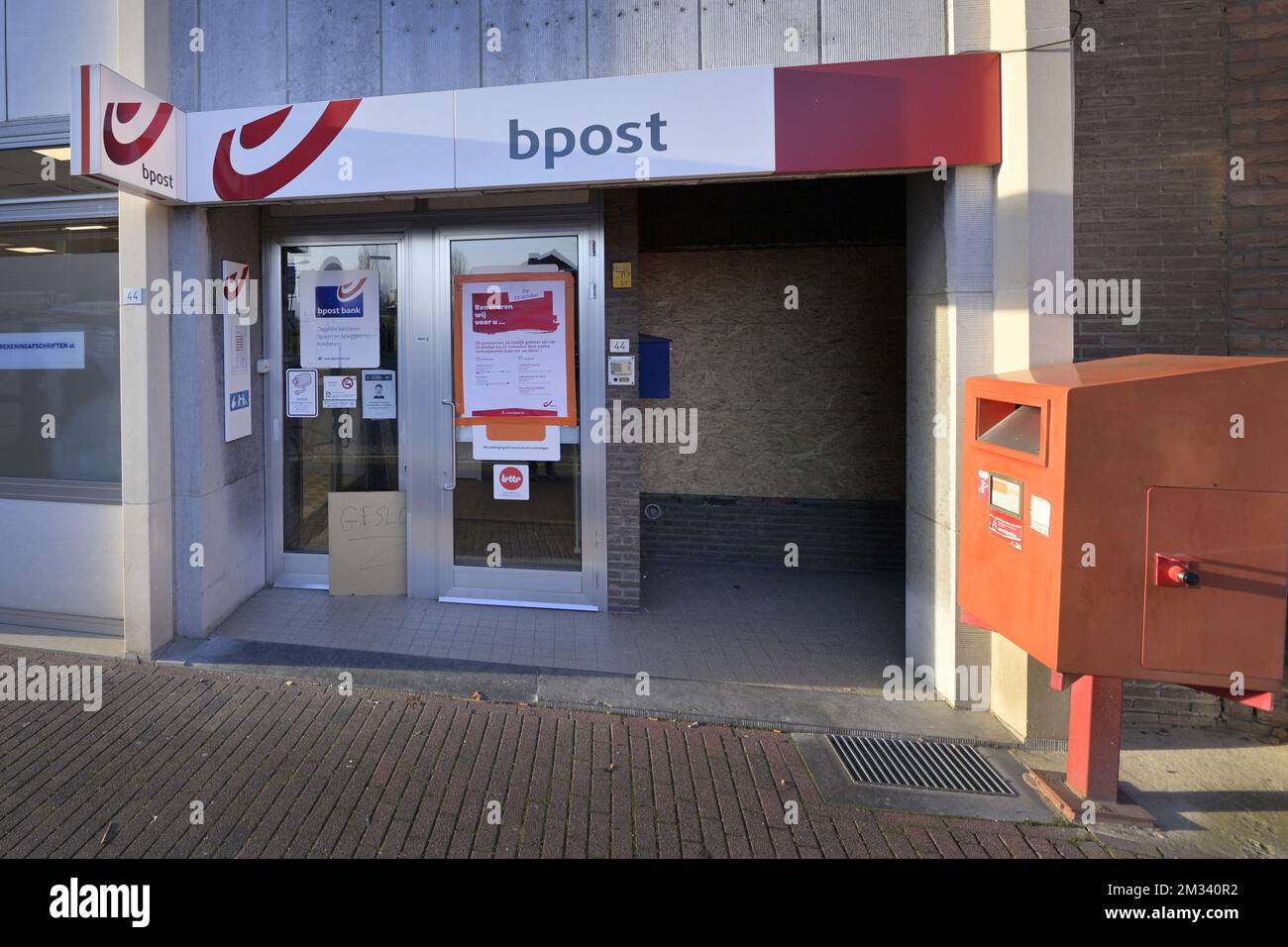 Illustration picture shows the bpost post office in Alken, Monday 23 ...