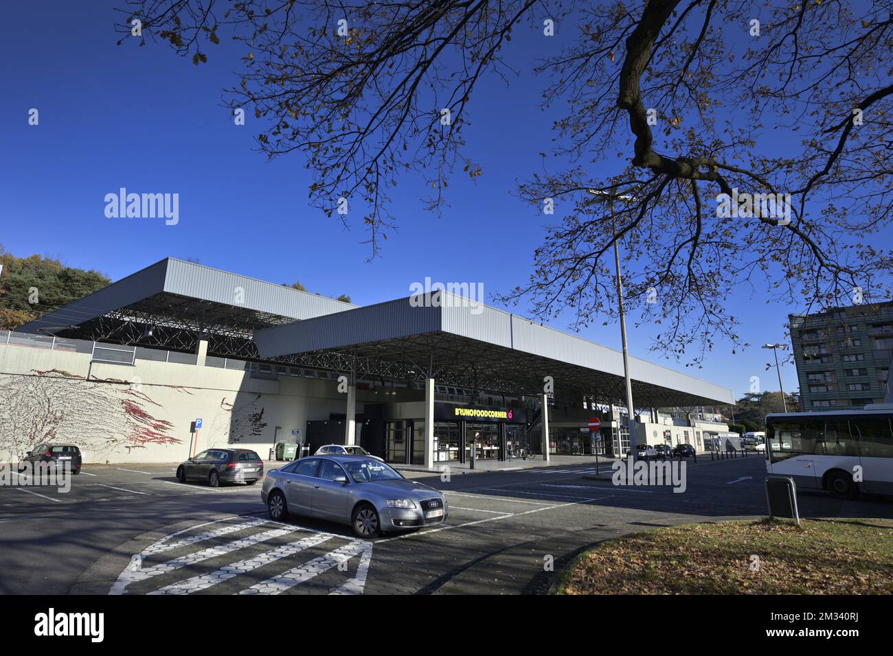 Illustration picture shows the train station of Genk, Tuesday 24 ...