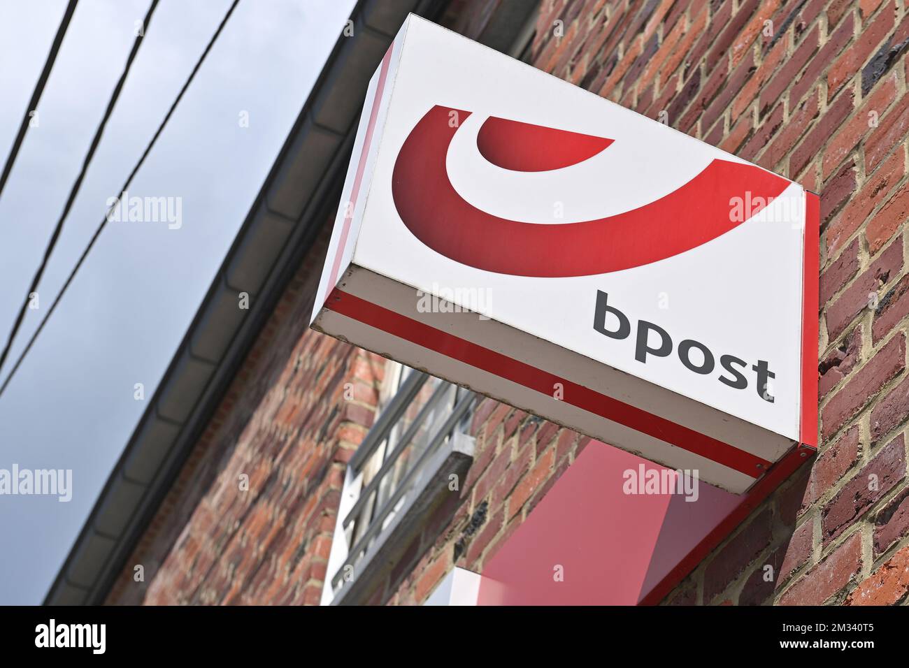 Illustration picture shows the bpost post office in Ellezelles, Tuesday ...
