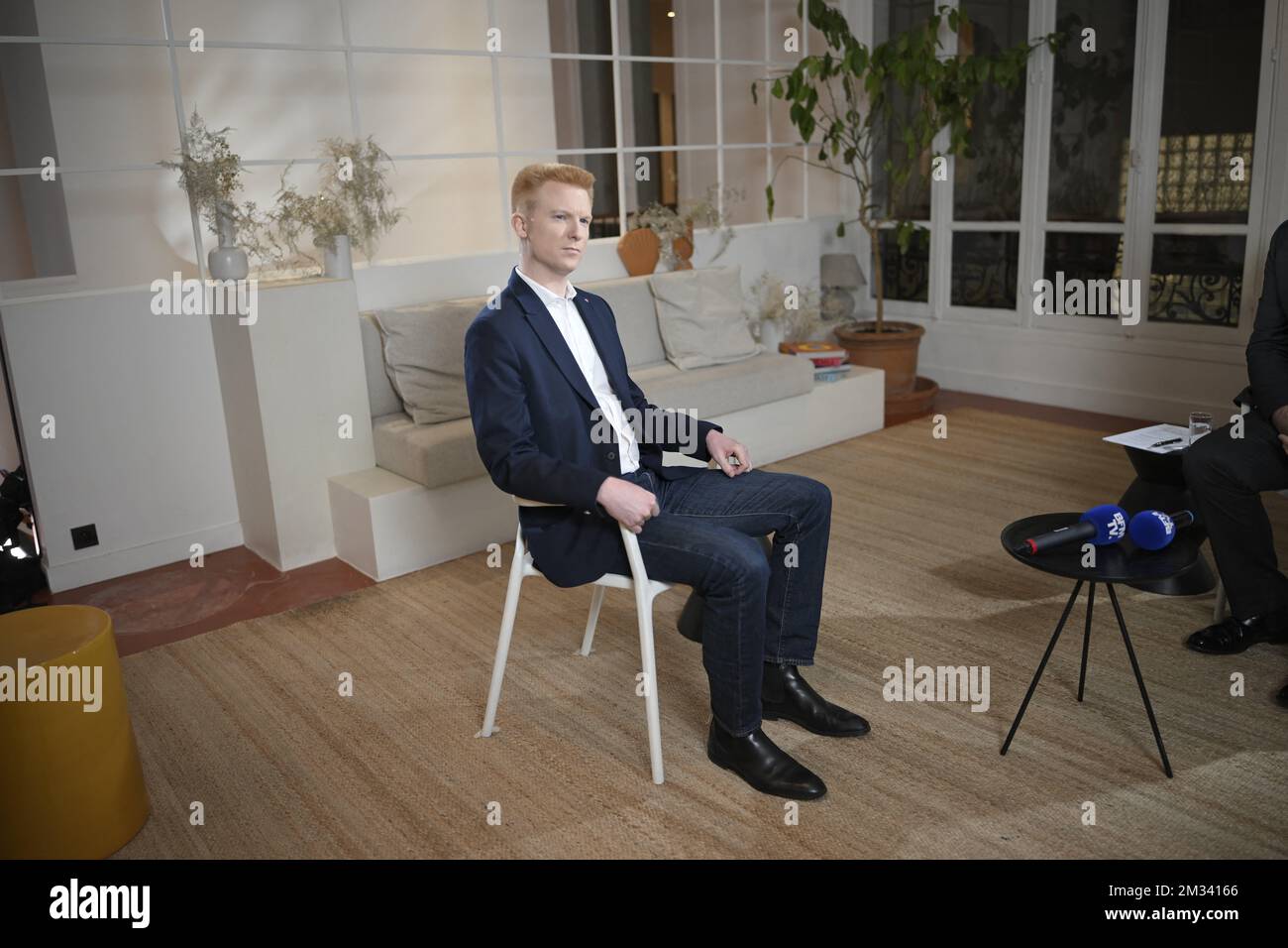 EXCLUSIVE. La France Insoumise (LFI) left wing party Adrien Quatennens ...