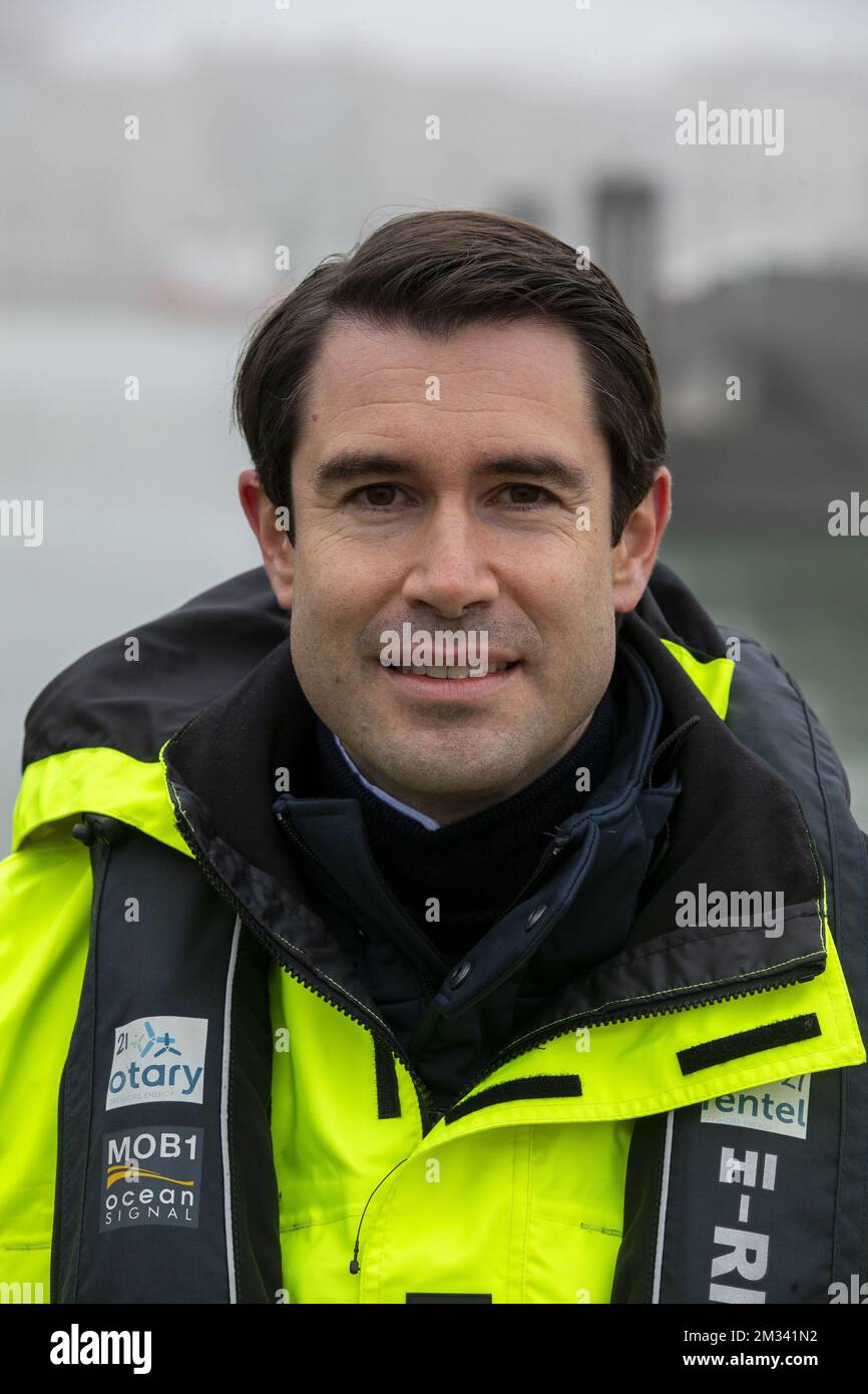 OTARY CEO Mathias Verkest poses for the photographer during a press ...
