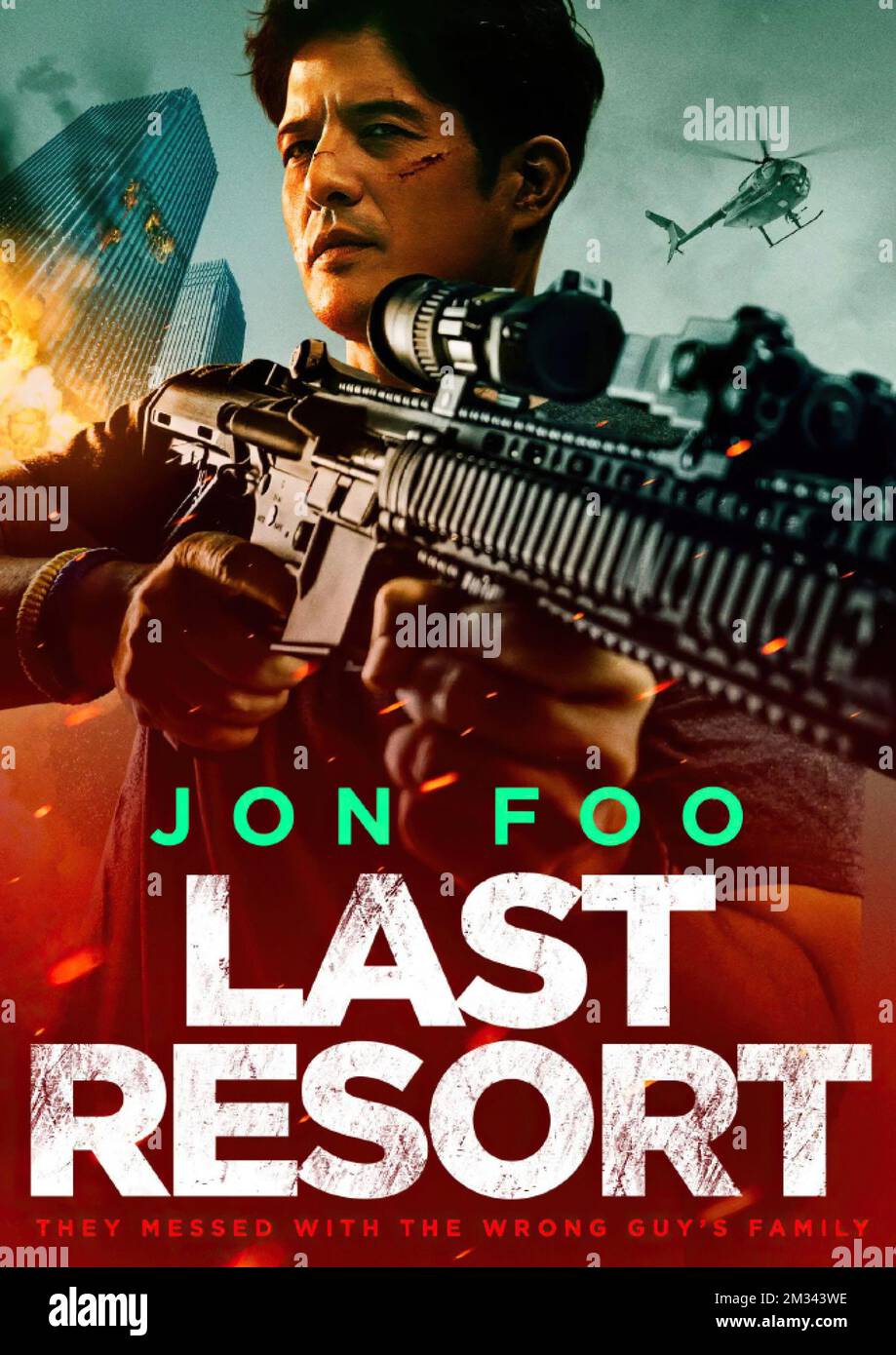 LAST RESORT, (aka ULTIMA RATIO), poster, Jon Foo aka Jonathan Patrick Foo, 2023. © Eloise Films ...