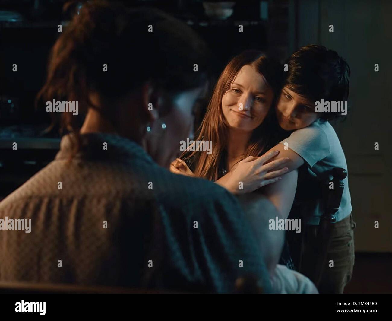 MONICA, from left: Trace Lysette, Emily Browning, Graham Caldwell, 2022 ...