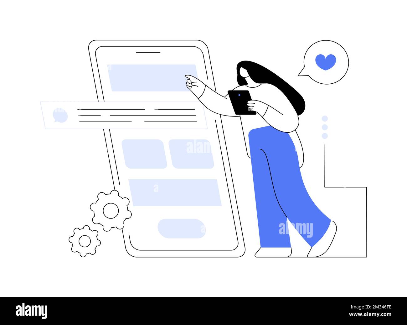 Usability testing abstract concept vector illustration Stock Vector ...