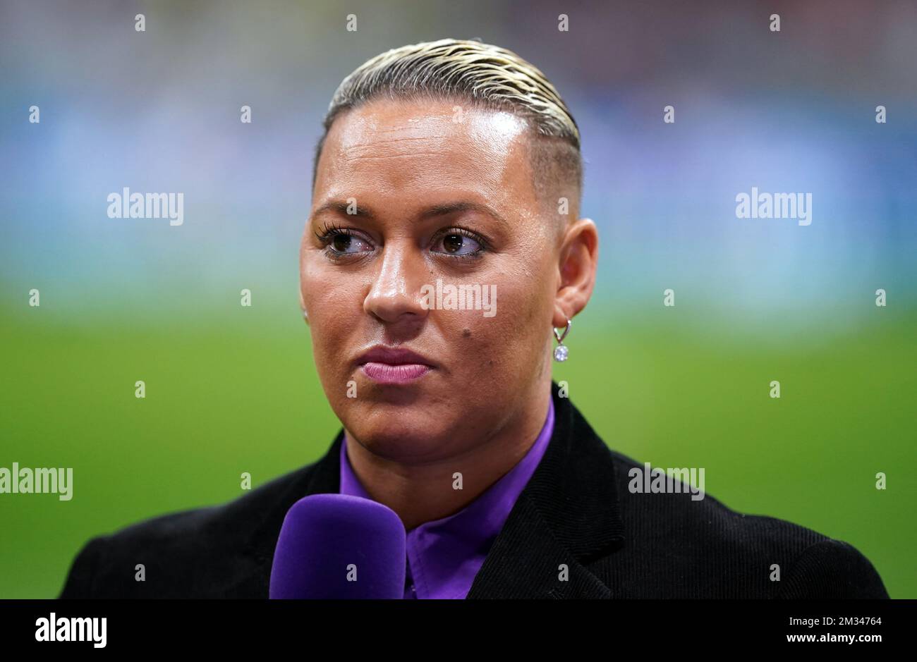 Lianne Sanderson (broadcaster and former professional footballer) ahead ...