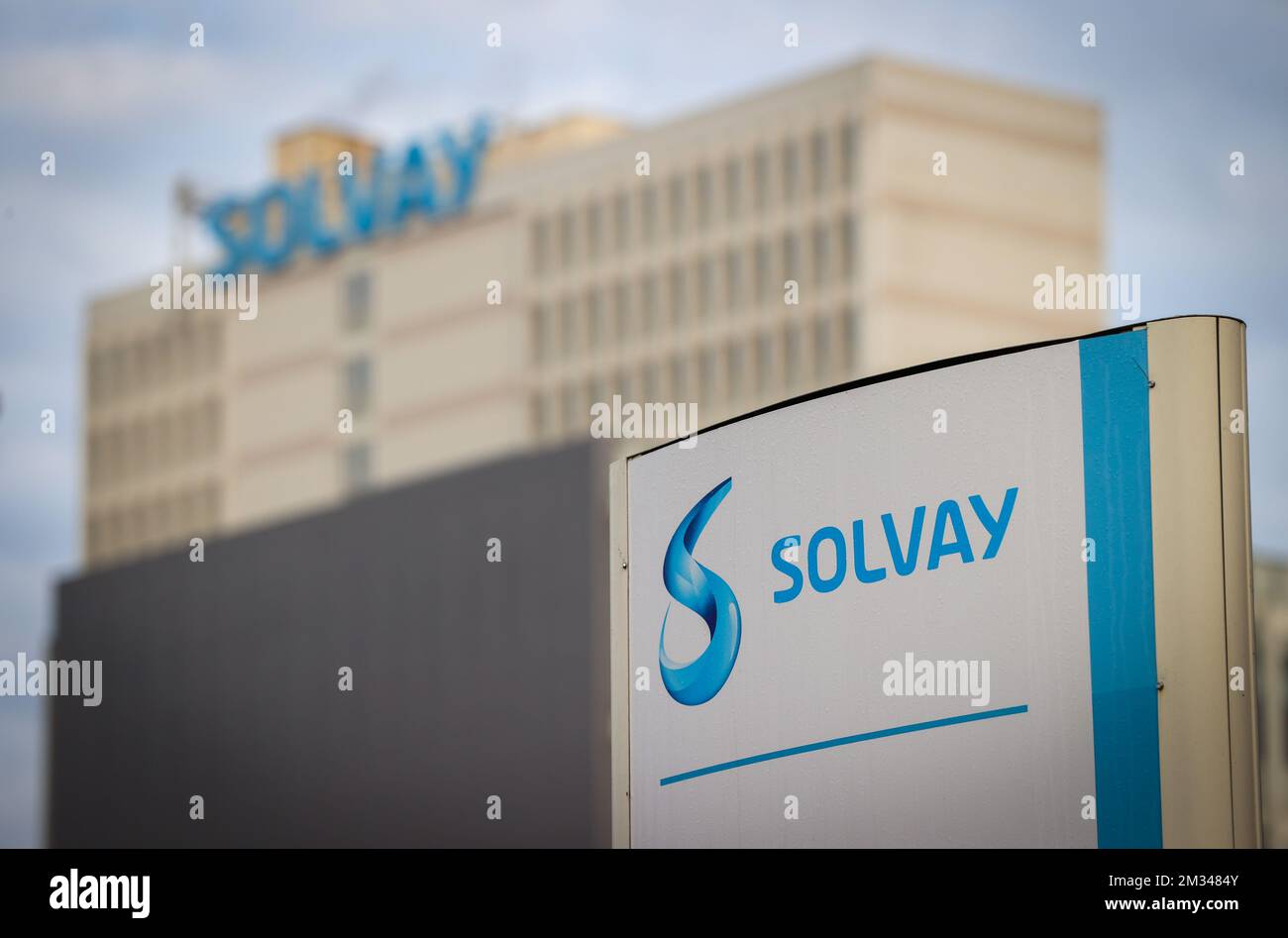 Illustration picture shows chemical company Solvay, Wednesday 13 ...