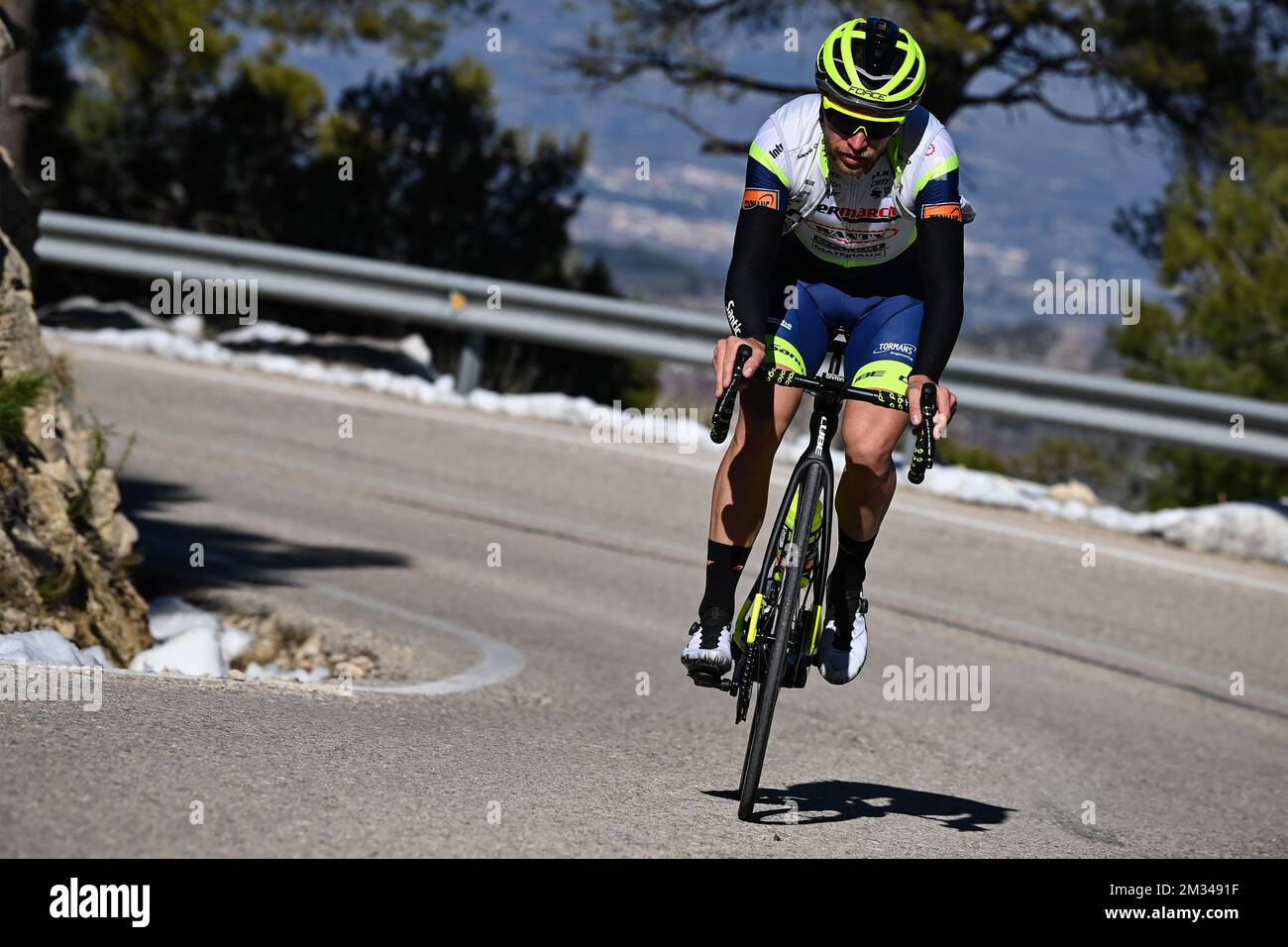 Dutch Maurits Lammertink of Intermarche Wanty-Gobert pictured in action ...