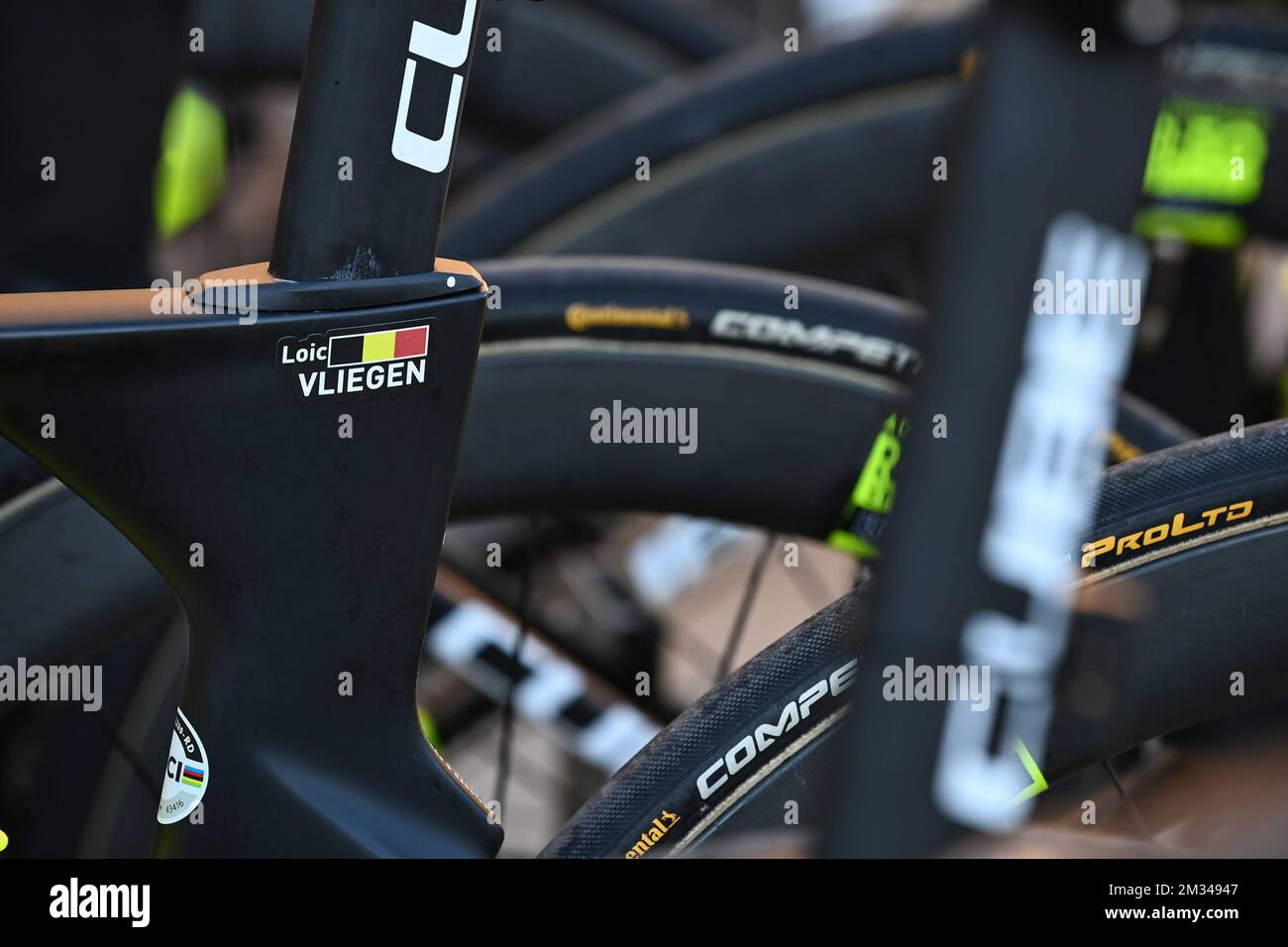 Illustration picture taken during the Intermarche-Wanty-Gobert cycling ...
