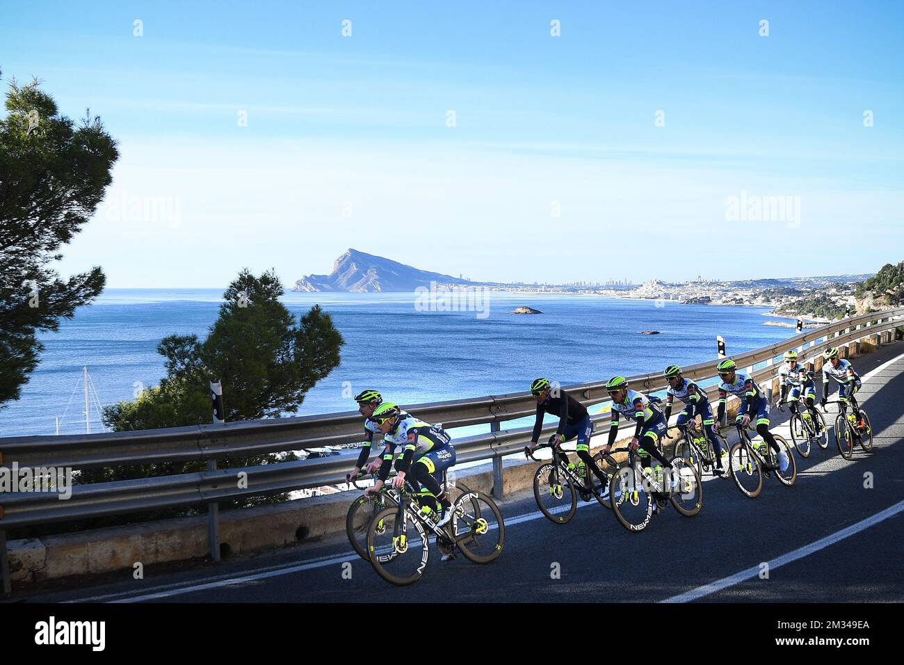 Illustration picture taken during the Intermarche-Wanty-Gobert cycling ...