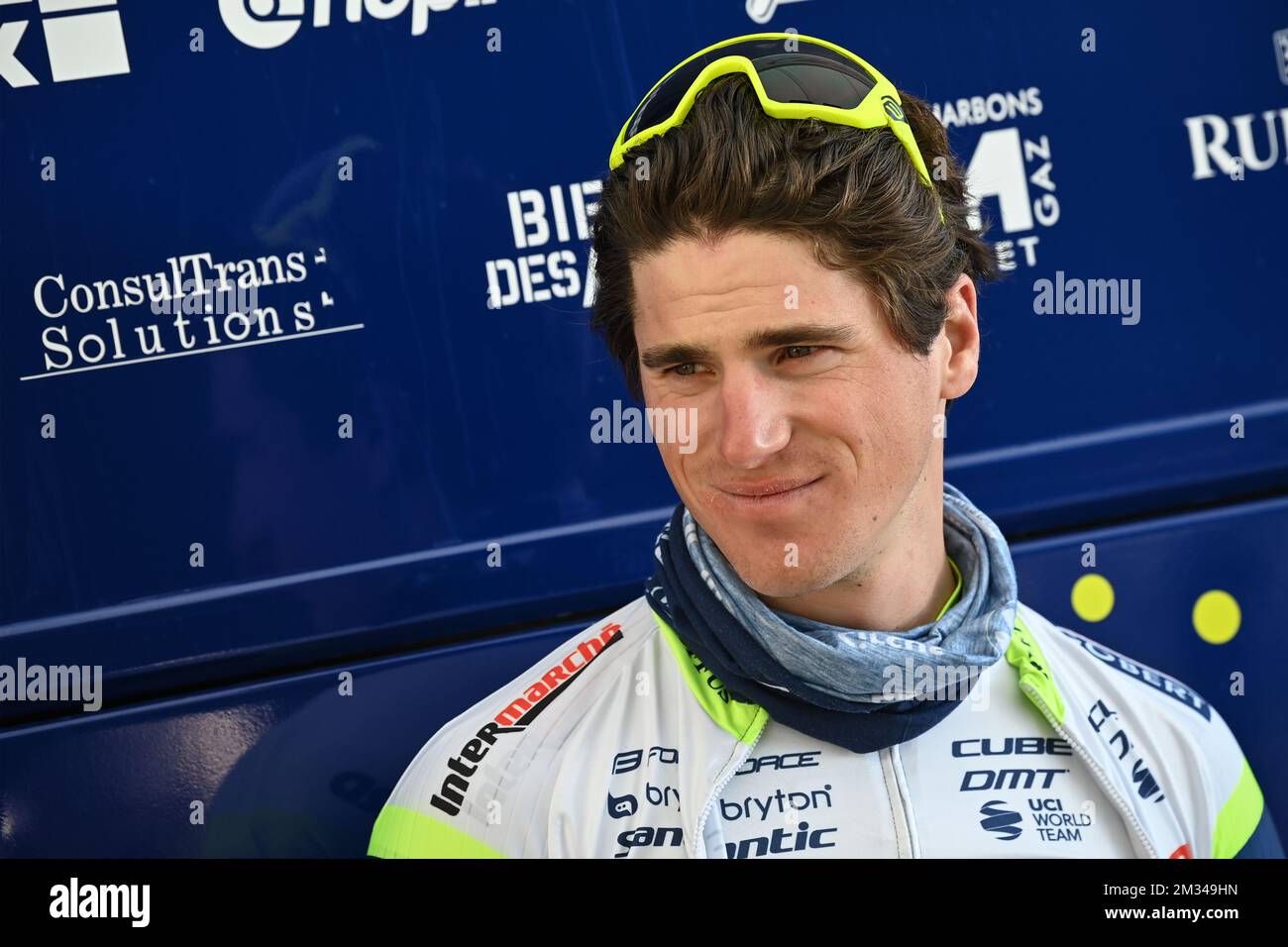 Belgian Tom Devriendt of Intermarche Wanty-Gobert pictured during the ...