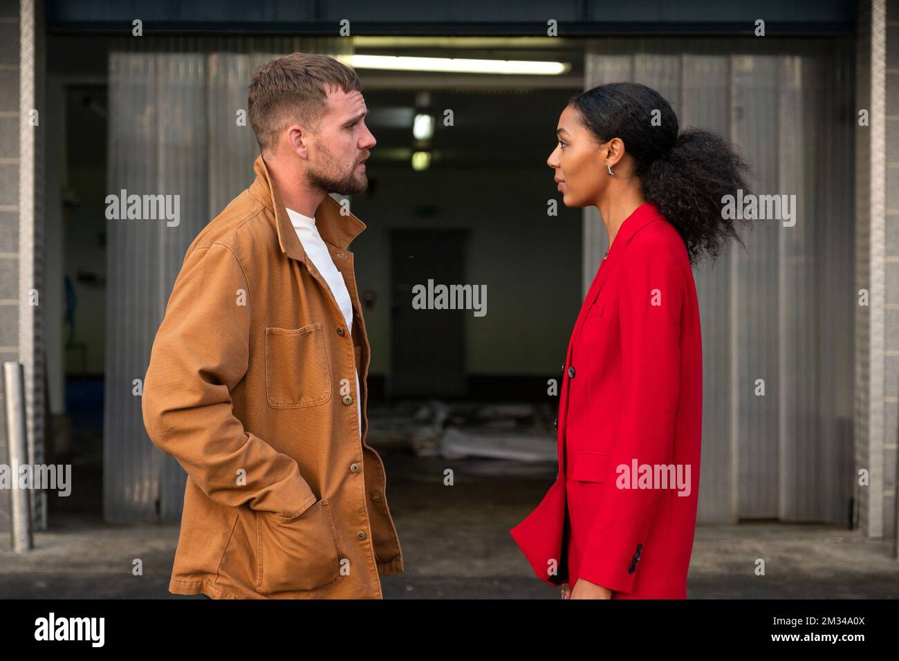 THREE DAY MILLIONAIRE, from left: James Burrows, Lauren Foster, 2022 ...