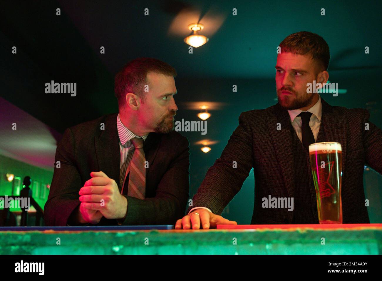 THREE DAY MILLIONAIRE, from left: Jonas Armstrong, James Burrows, 2022 ...