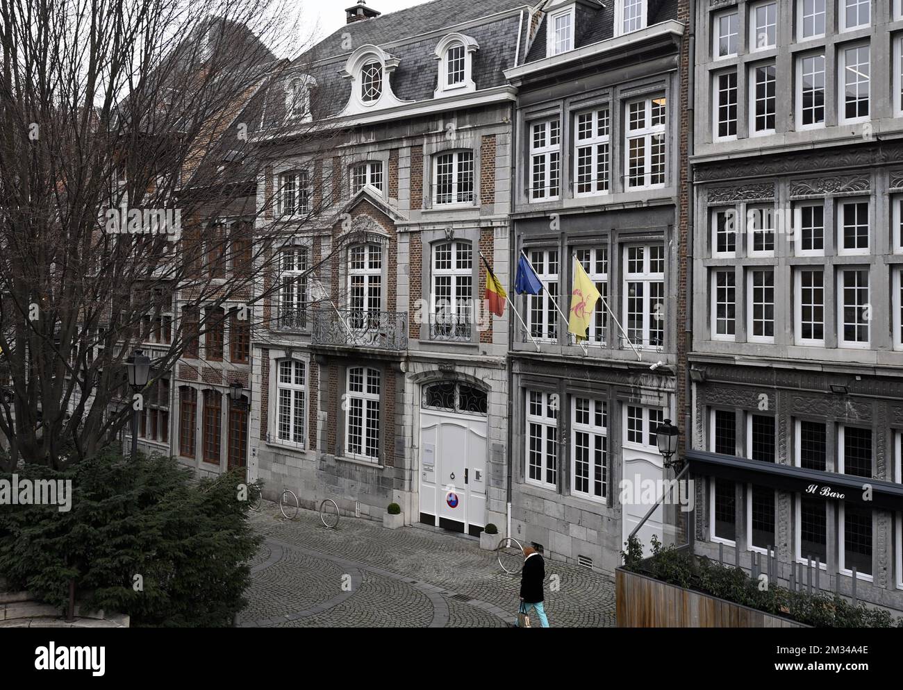 Illustration picture shows the headquarters of biotech company Mithra Pharmaceuticals, in Liege ...