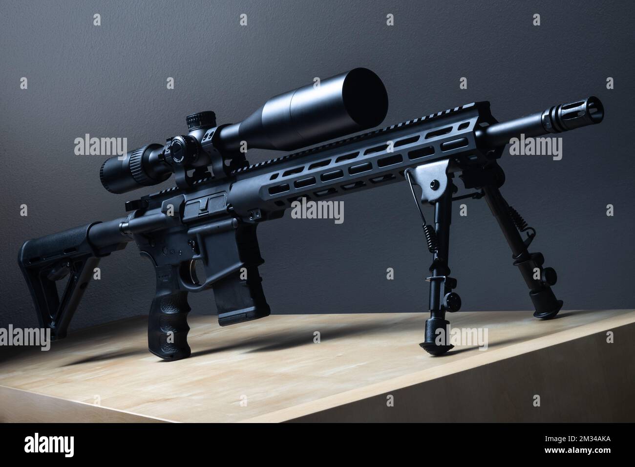 Rottweil, Germany. 12th Nov, 2022. A semi-automatic AR-15 in 223 ...