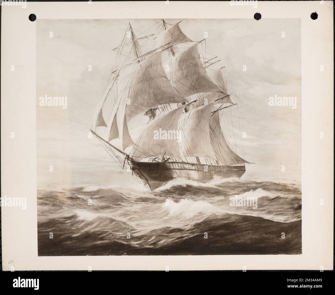 Clipper ships massachusetts hi-res stock photography and images - Alamy
