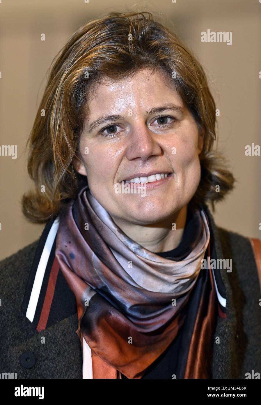 Crisis manager Corona test and trace Brussels Inge Neven pictured ...