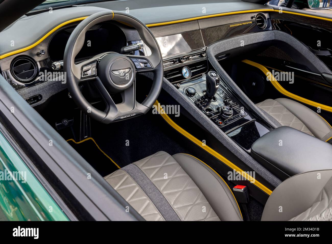 Bentley Mulliner Bacalar, luxurious interior on display at the October ...
