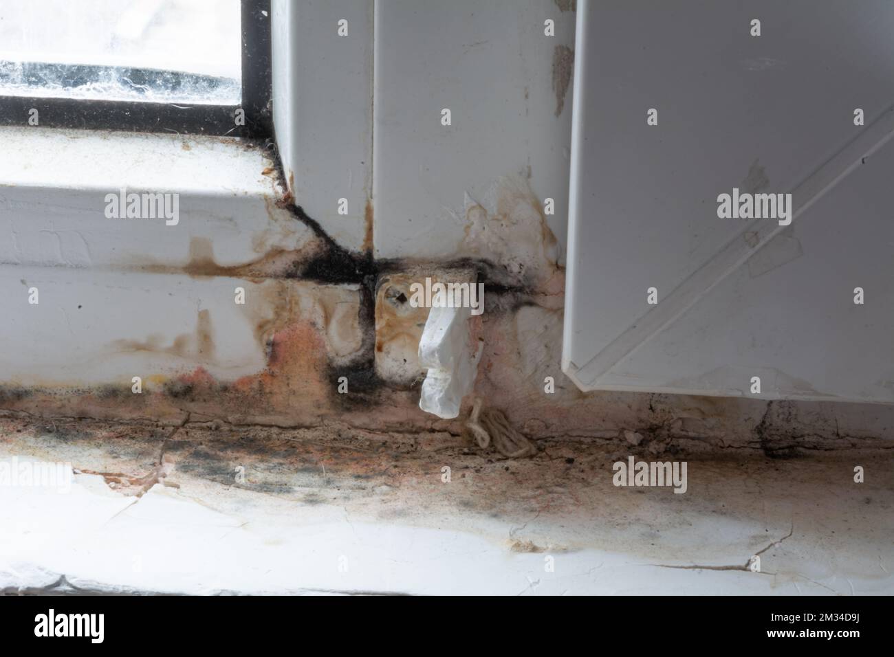 Poor quality windows. Due to poor ventilation, poor-quality ...