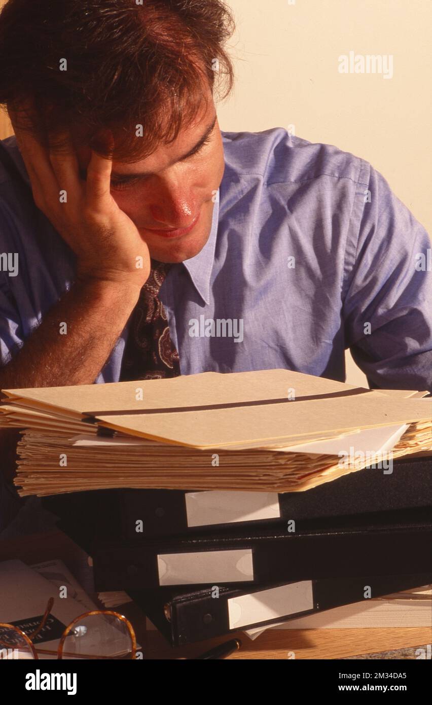 Pile of work hi-res stock photography and images - Alamy