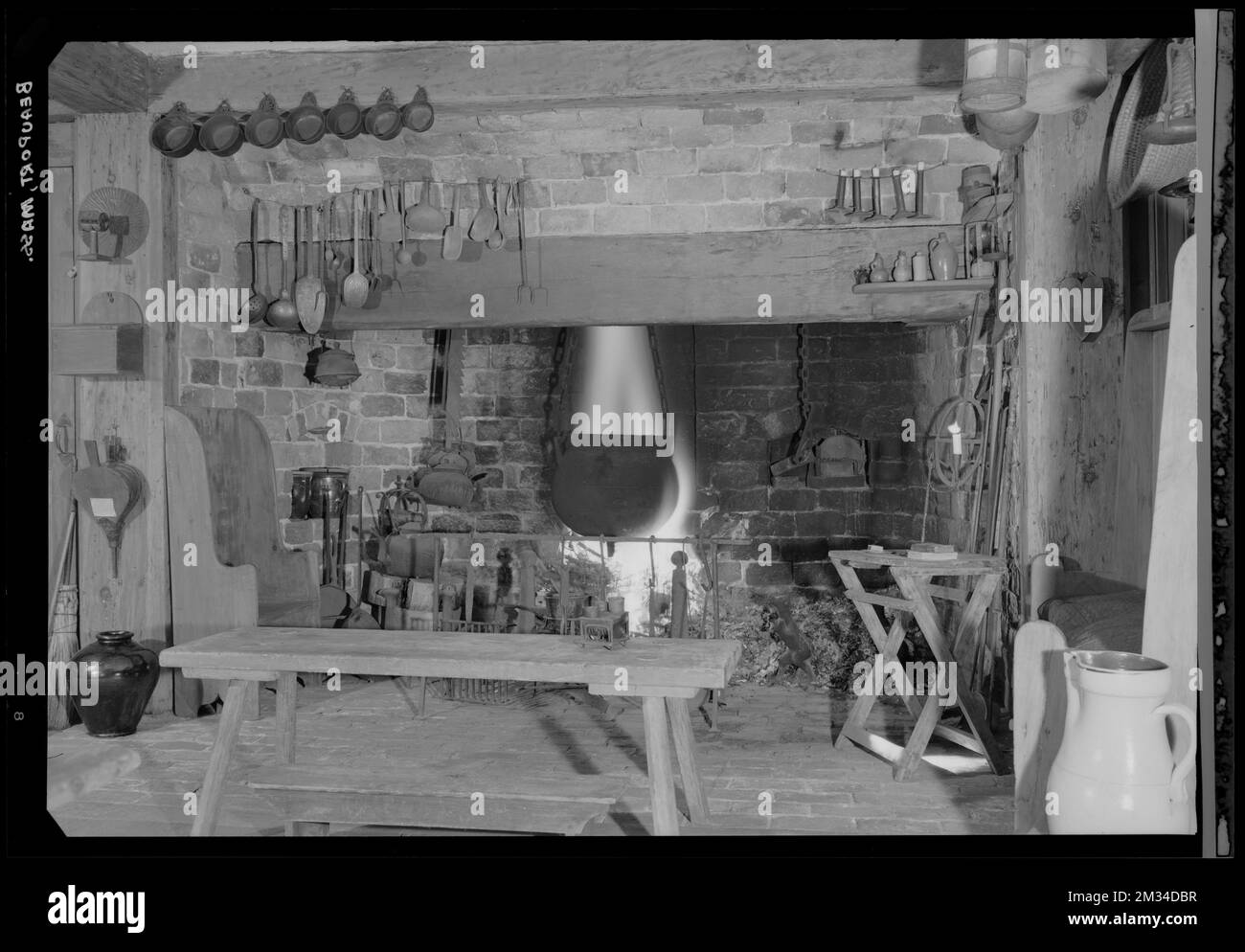 Gloucester, Beauport, Sleeper-McCann House, interior, Pembroke room ...