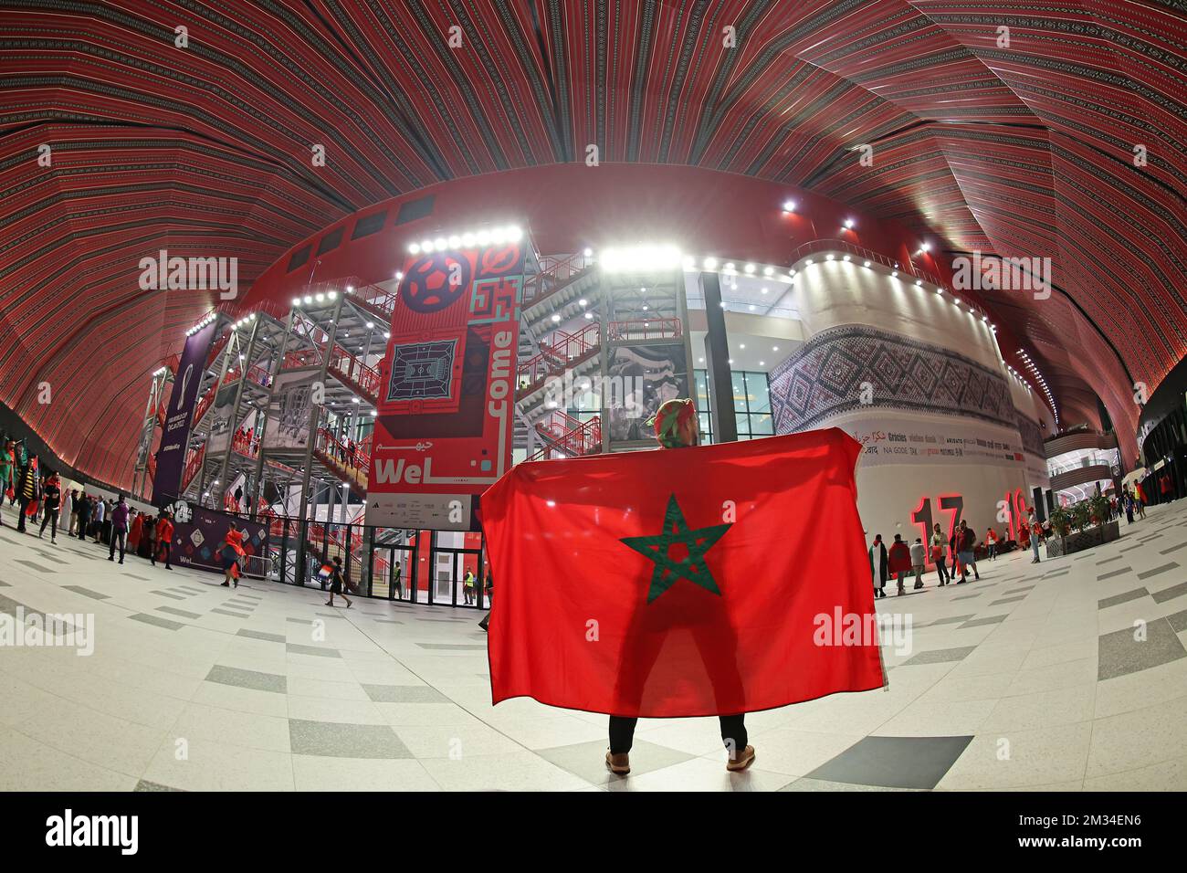 Al Khor, Qatar. 14th December 2022; Al Bayt Stadium, Al Khor, Qatar ...