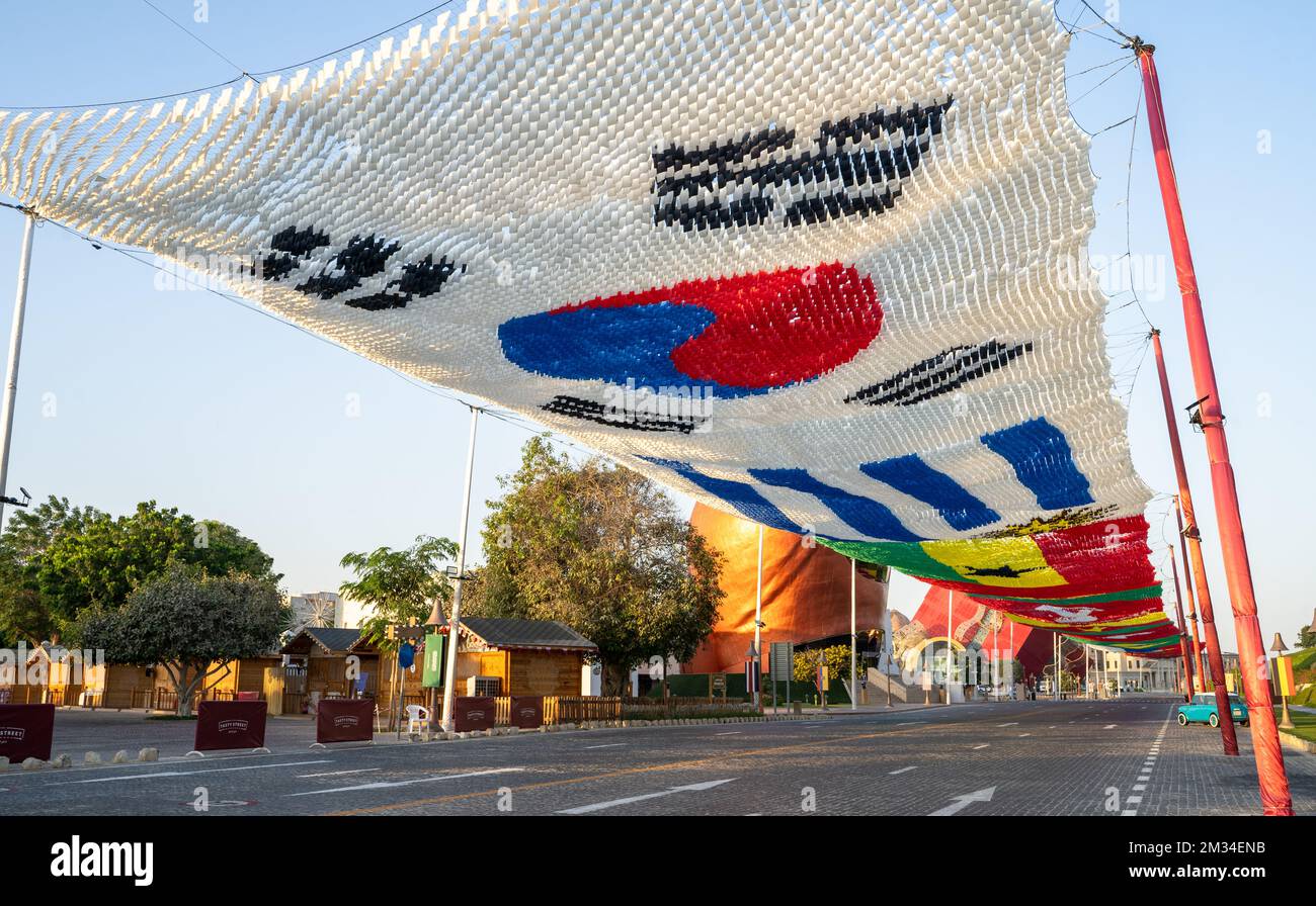 Katara,Qatar- December 12, 2022 : katara is decorated for football ...