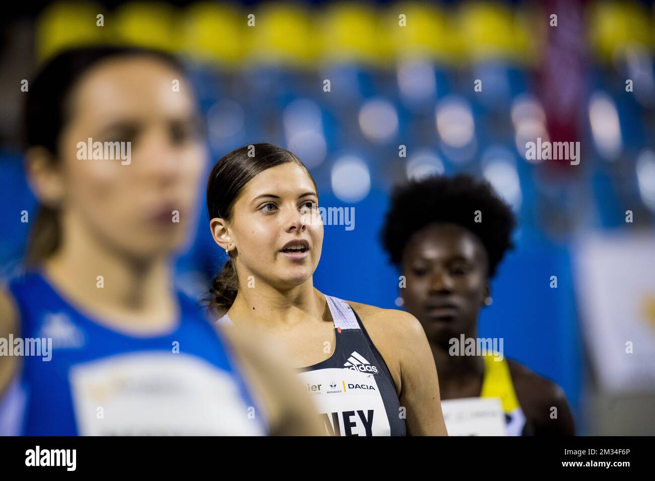 Zoe Sedney pictured after the women's 60m hurdles, at the IFAM Indoor ...