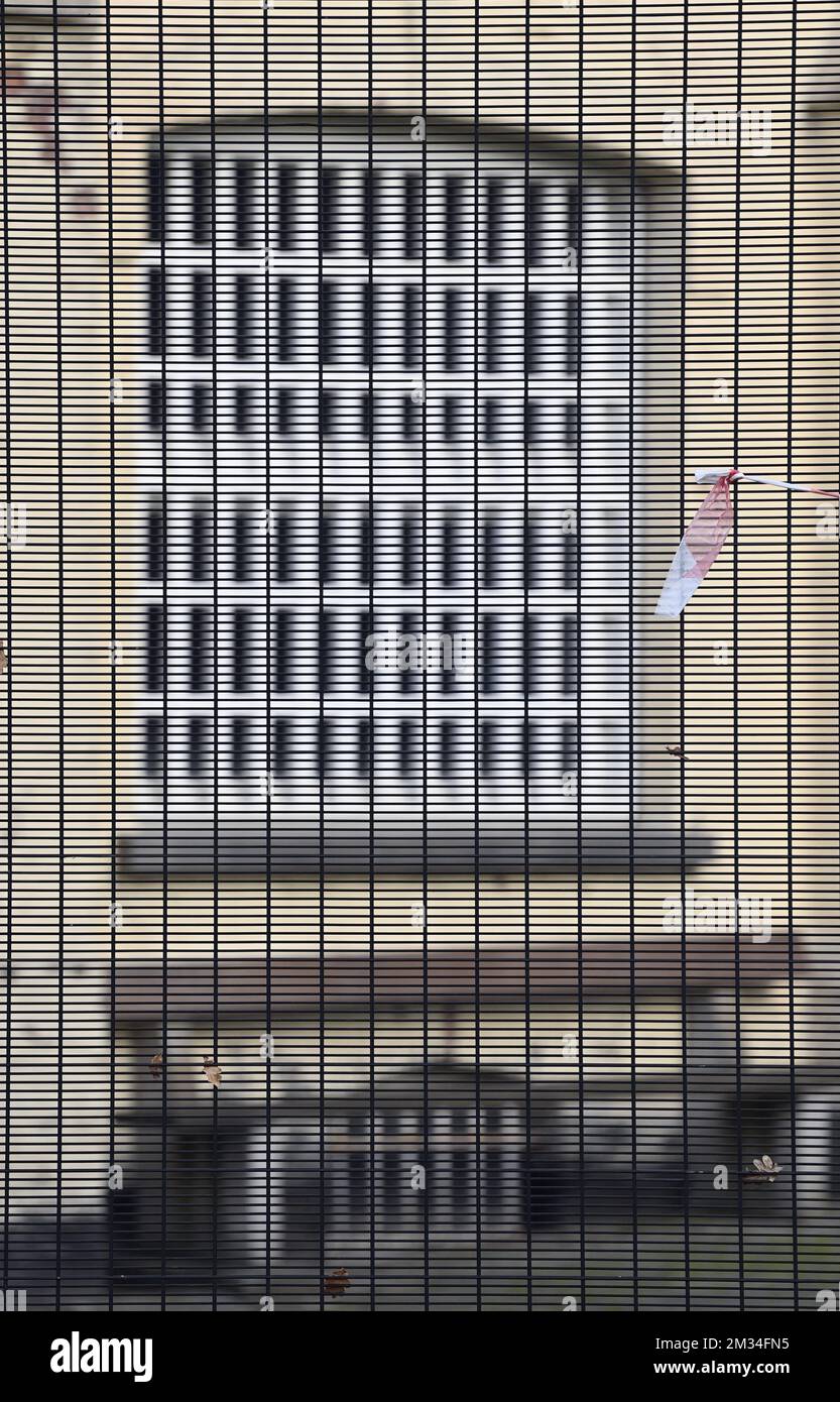 Illustration shows an outside view of Merksplas prison, Wednesday 17 ...