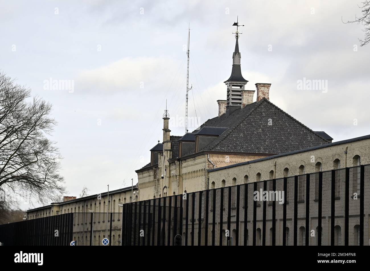 Illustration shows an outside view of Merksplas prison, Wednesday 17 ...