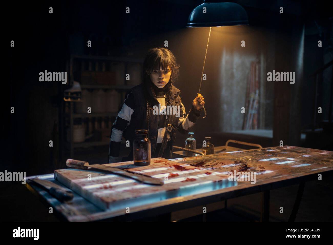 WEDNESDAY, Jenna Ortega (bottom left), 'Quid Pro Woe', (Season 1, ep ...