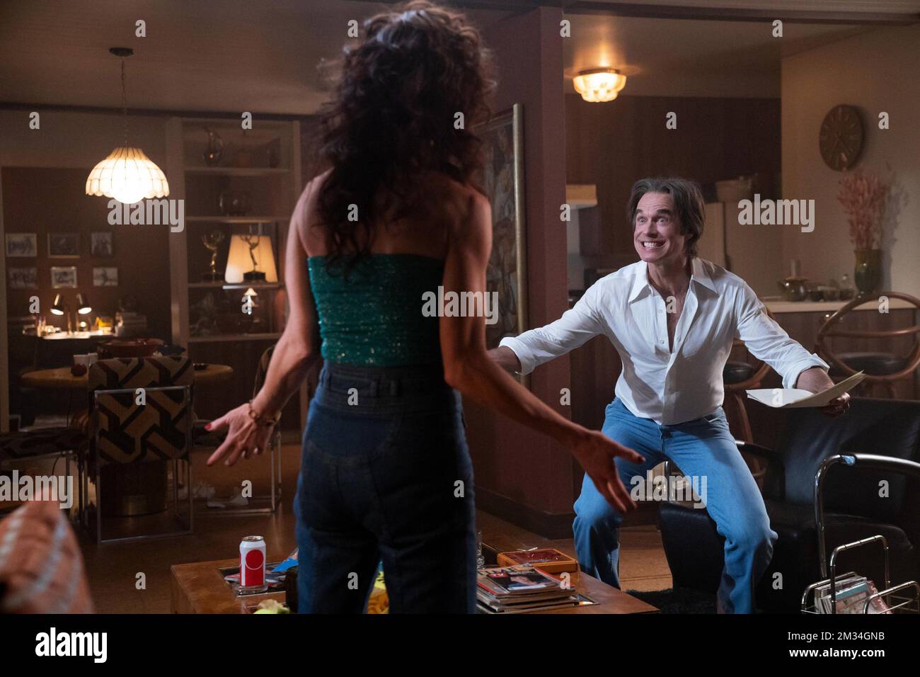 WELCOME TO CHIPPENDALES, from left: Juliette Lewis (back to camera) as ...