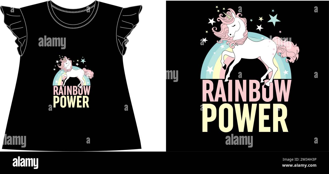 White rainbow top Stock Vector Images - Alamy