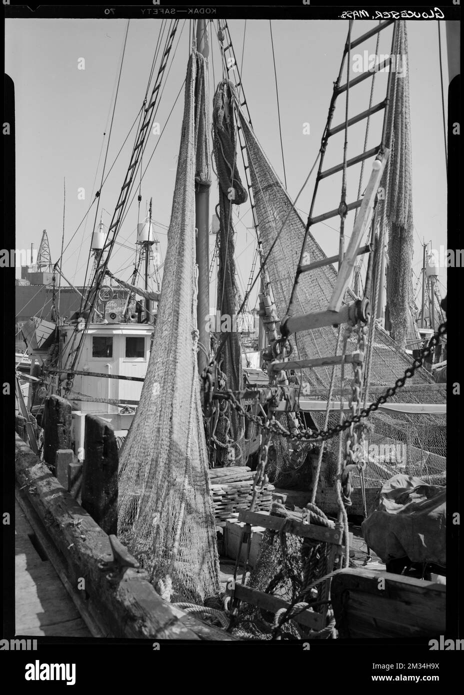 Gloucester, marine , Ship equipment & rigging. Samuel Chamberlain ...