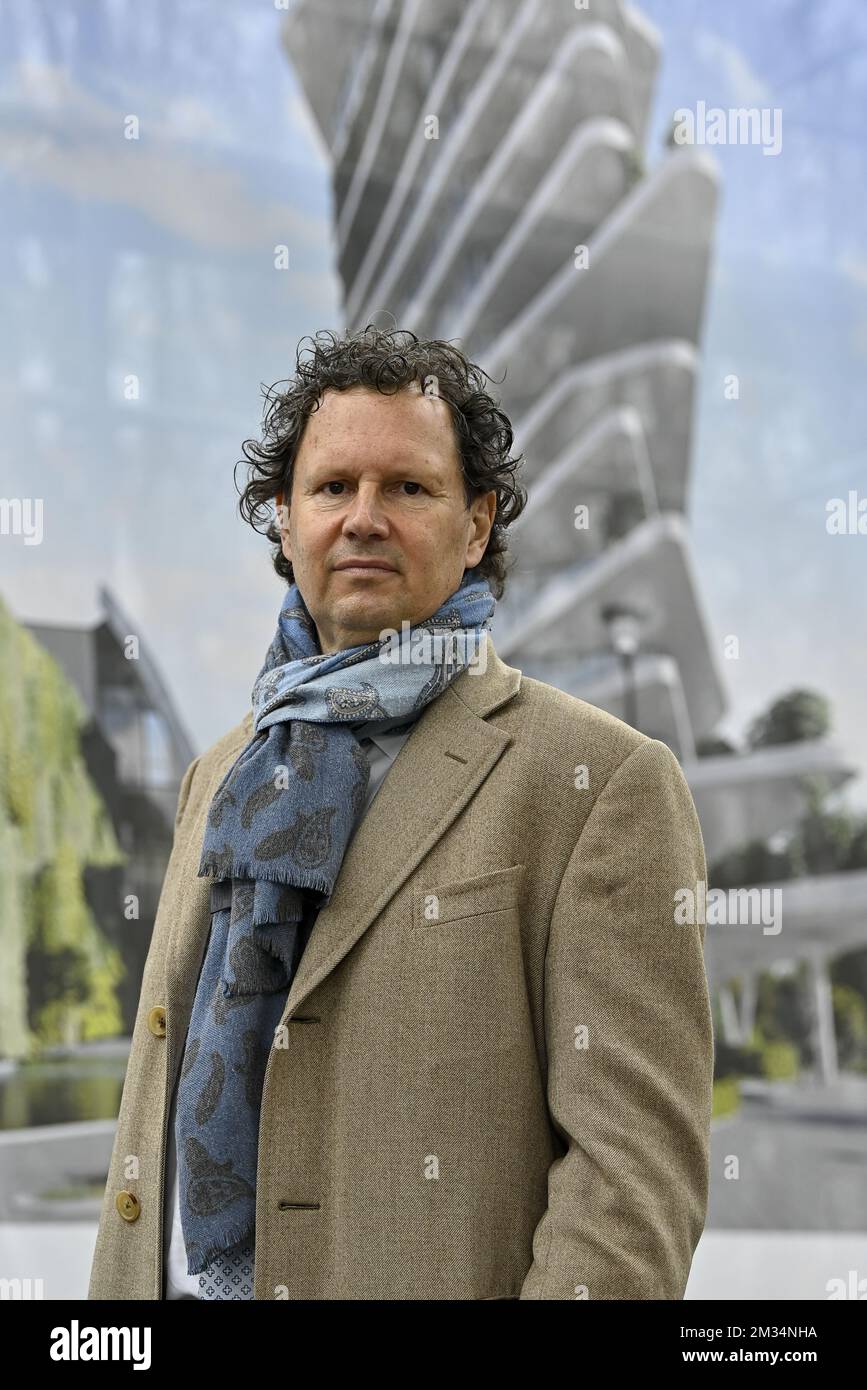 Living Tomorrow founder Frank Belien pictured during the start of the ...