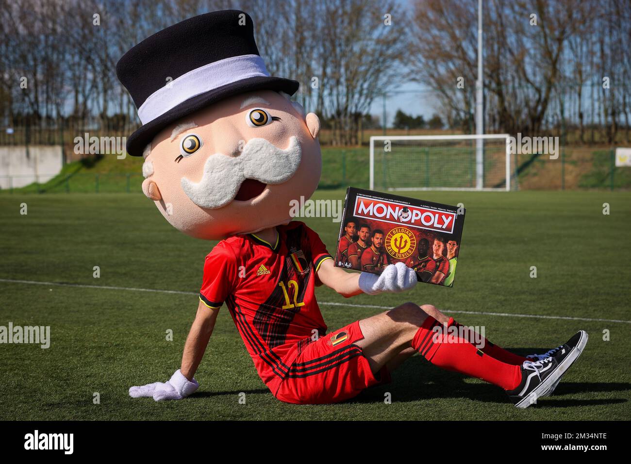 Illustration picture shows 'Mister Monopoly' at the presentation of the ...