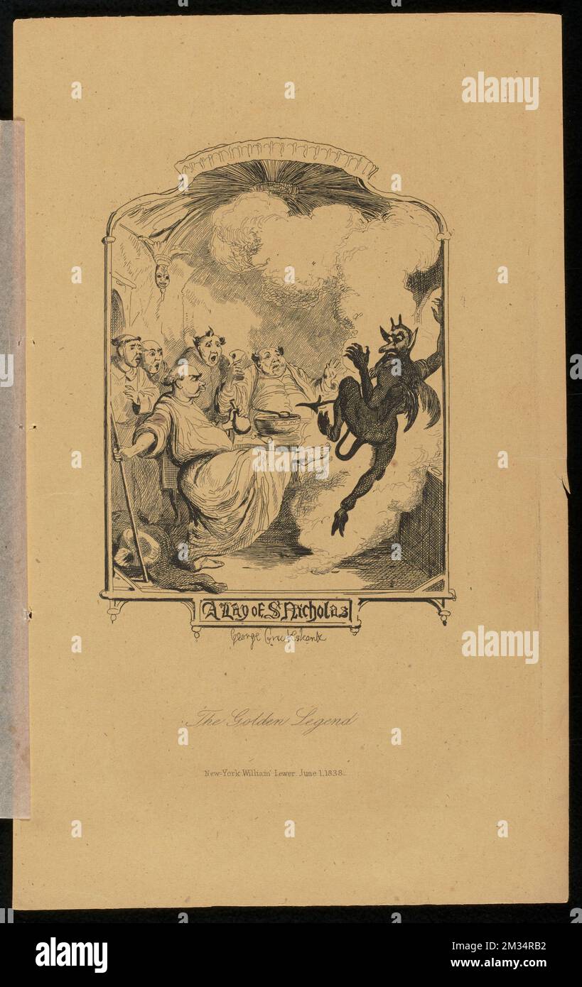 The golden legend , Devil, Saints, Monks, Nicholas, Saint, Bishop of ...