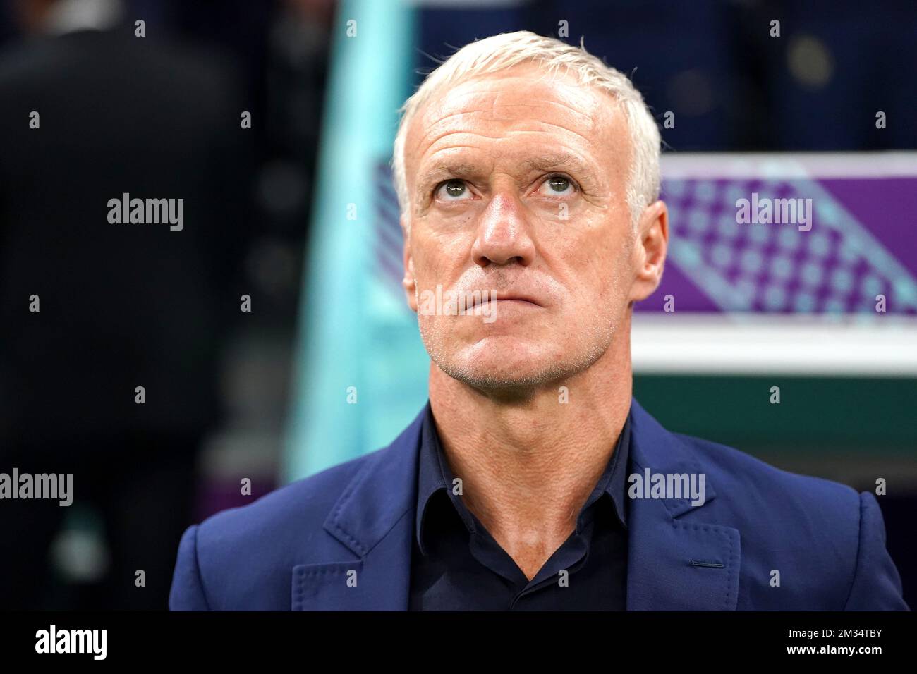 France manager Didier Deschamps before the FIFA World Cup Semi-Final ...
