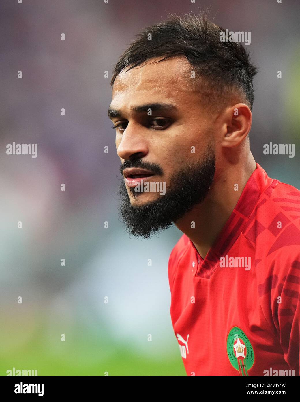 Sofiane Boufal of Morocco Stock Photo - Alamy